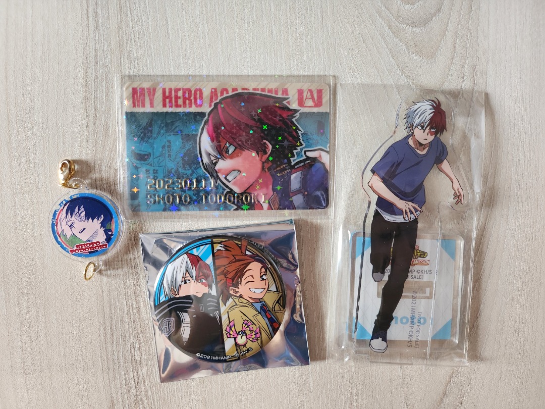 BNHA MHA Todoroki Set (My hero academia), Hobbies & Toys, Memorabilia ...