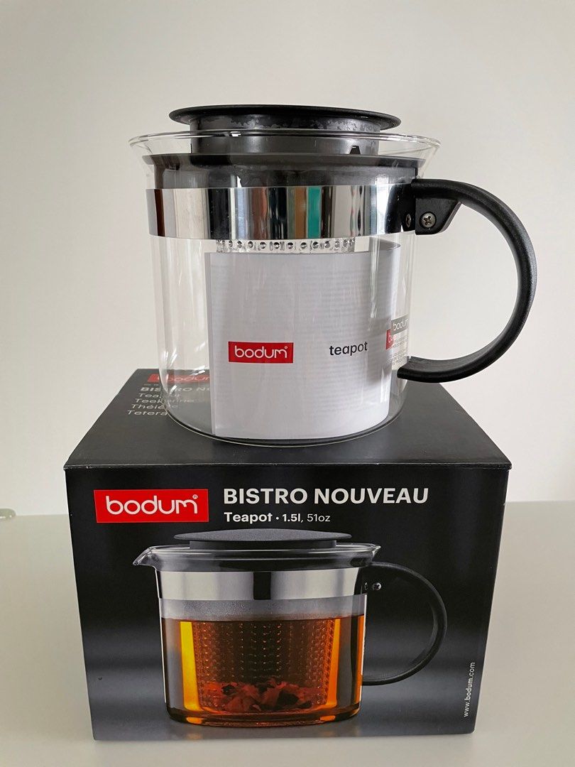 Bodum Teapot 1.5l, Furniture & Home Living, Kitchenware & Tableware, Coffee & Tea Tableware on ...