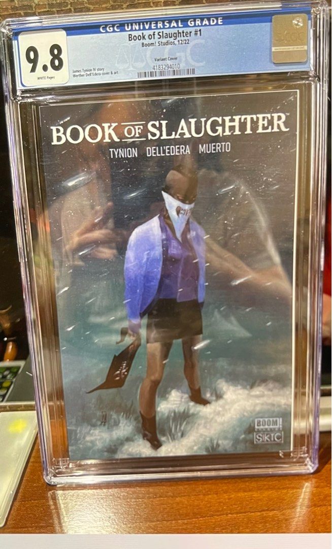 Book of Slaughter 1 CGC 9.8, Hobbies & Toys, Books & Magazines, Comics ...