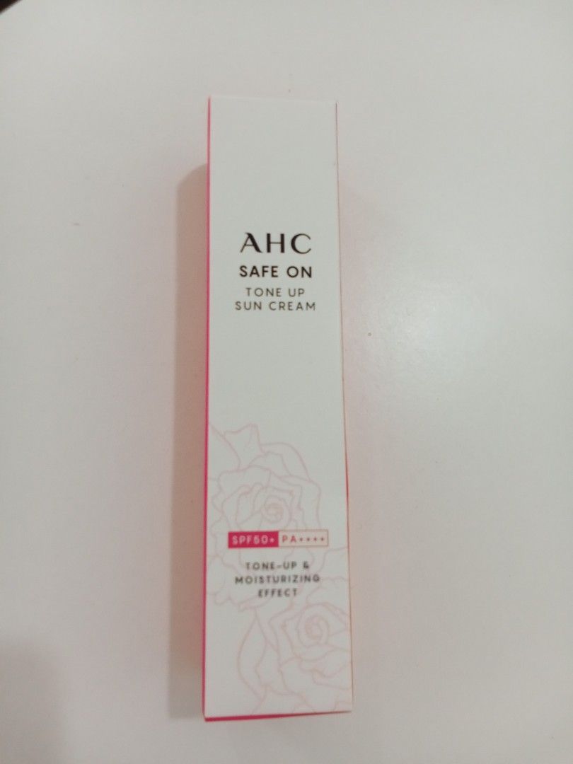 Brand New AHC Safe On Tone Up Sun Cream, Beauty & Personal Care, Face, Face Care on Carousell