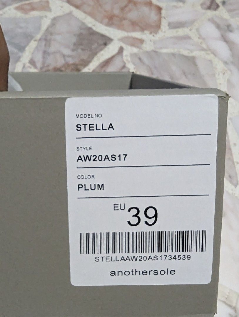 Brand New Anothersole Stella shoes - Plum, Women's Fashion, Footwear ...