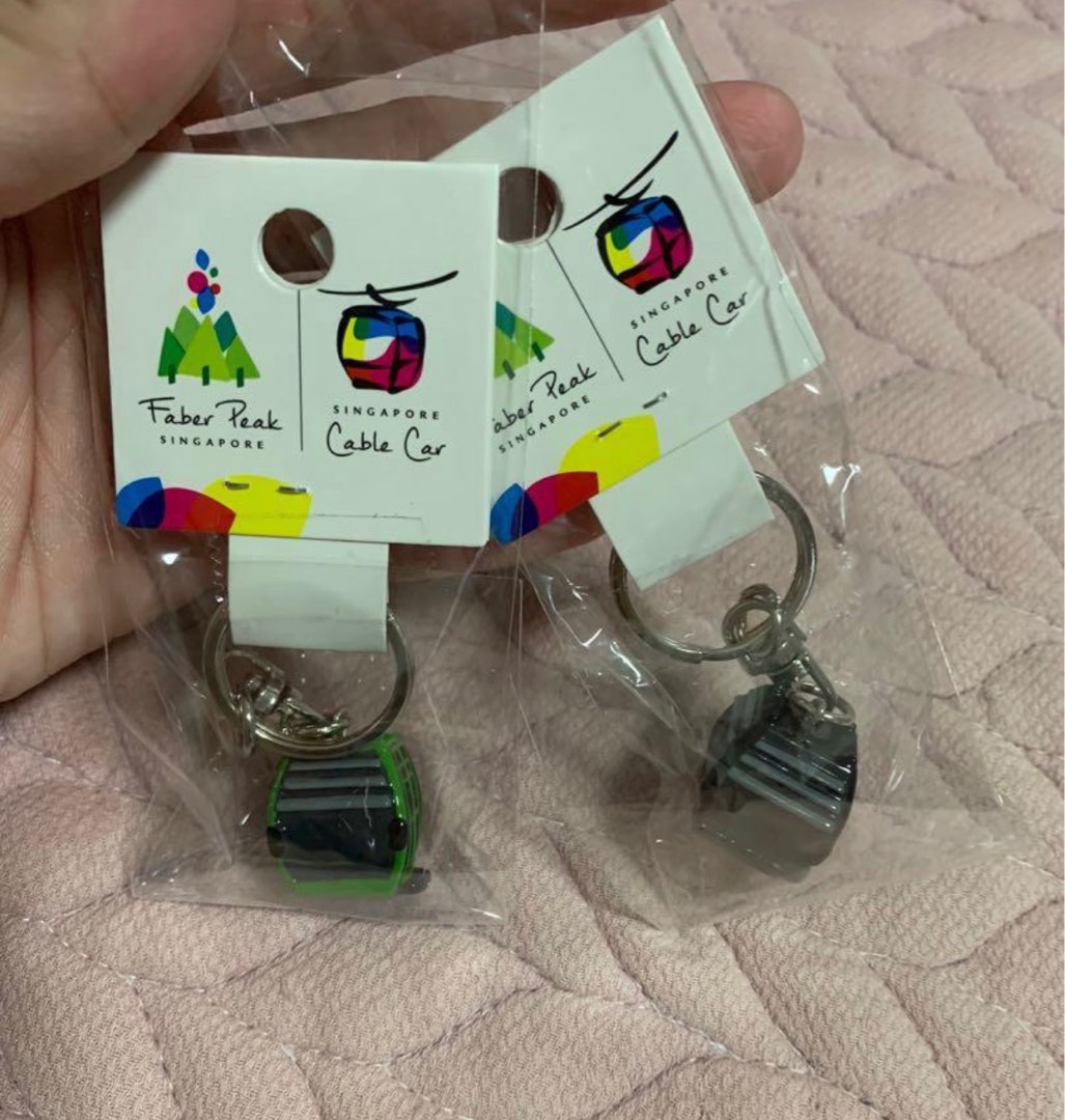 Brand new Sentosa cable car keychain, Hobbies & Toys, Toys & Games on ...