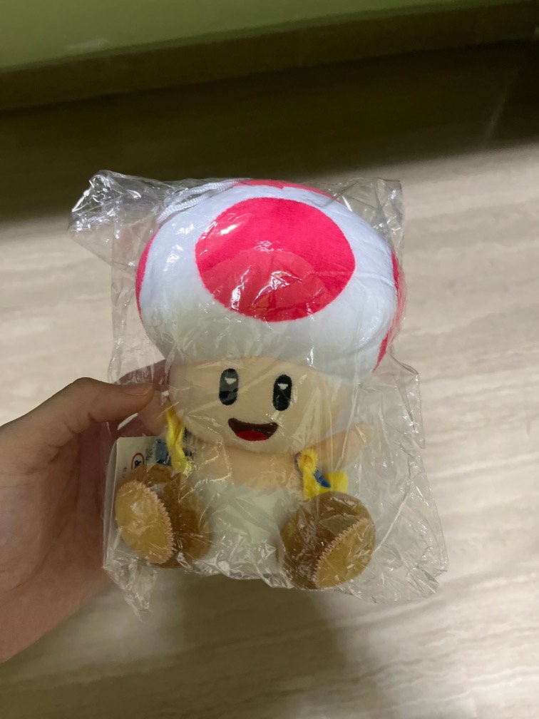 Brand New Toad Soft Toy, Hobbies & Toys, Toys & Games on Carousell