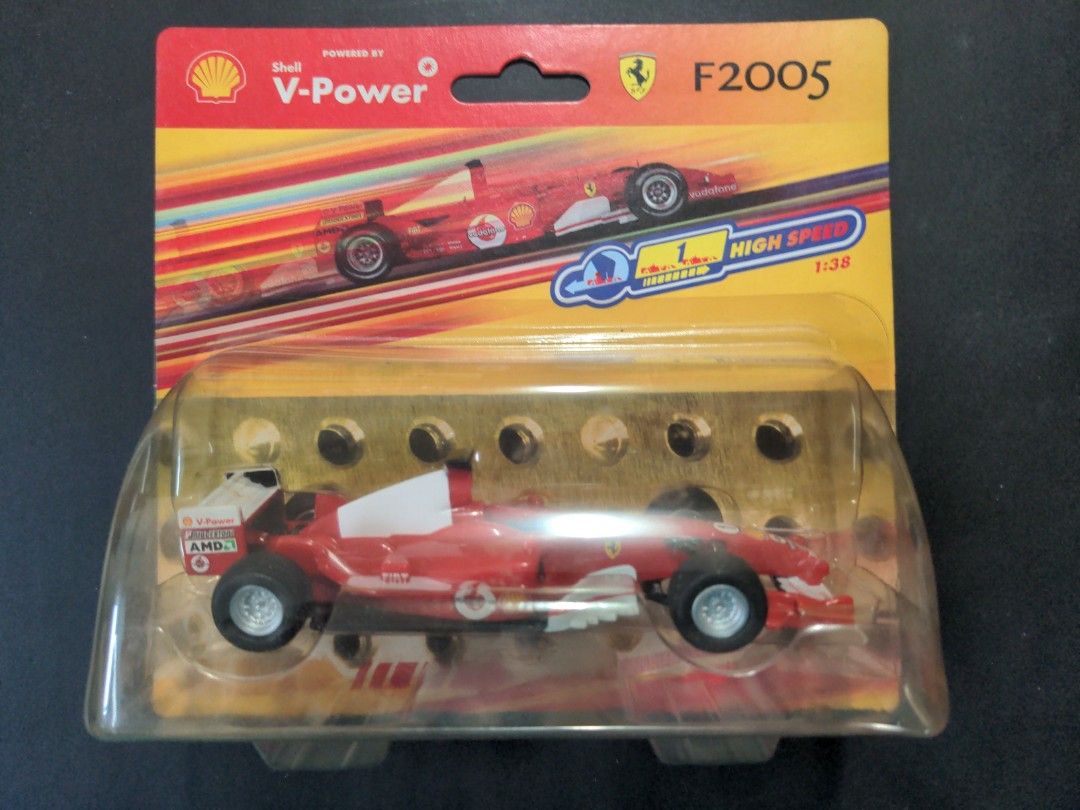[Bundle Deal] 6 x Hot Wheels Shell V-Power Ferrari (1:38 scale ...