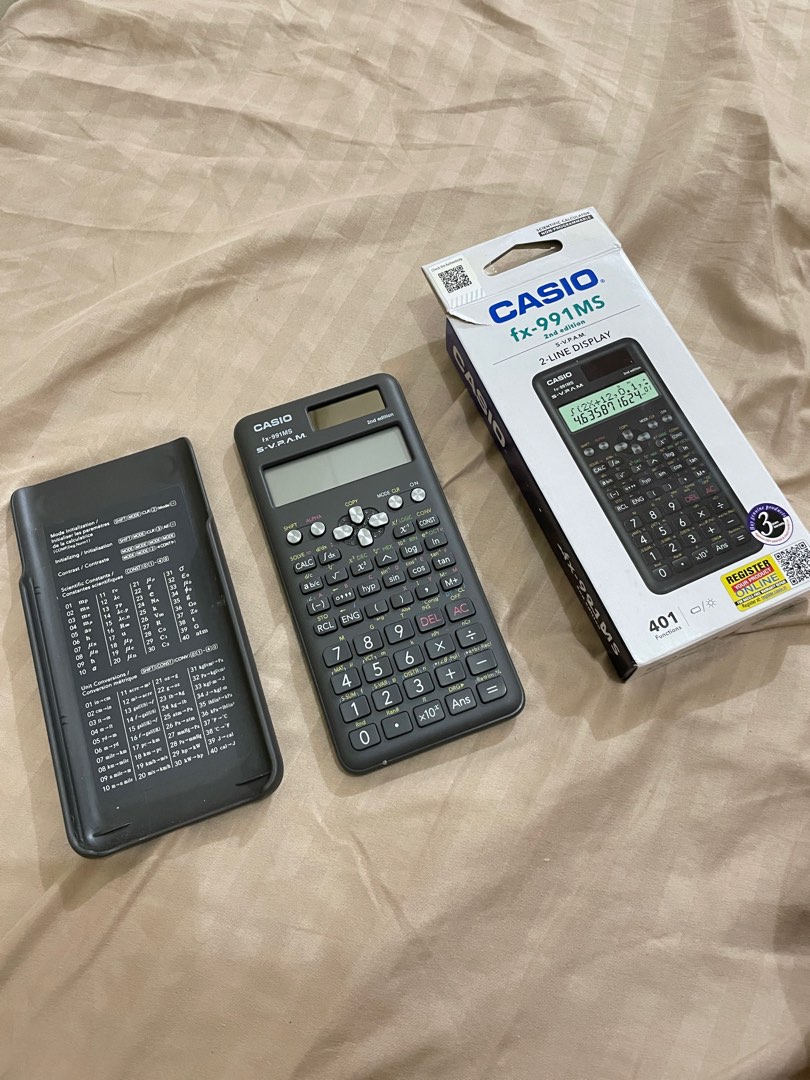 CALCULATOR- Casio fx-991 ms 2nd edition (Original), Computers & Tech ...