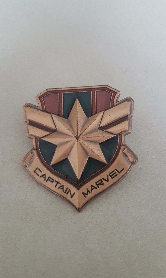 Captain Marvel Badge, Hobbies & Toys, Memorabilia & Collectibles ...
