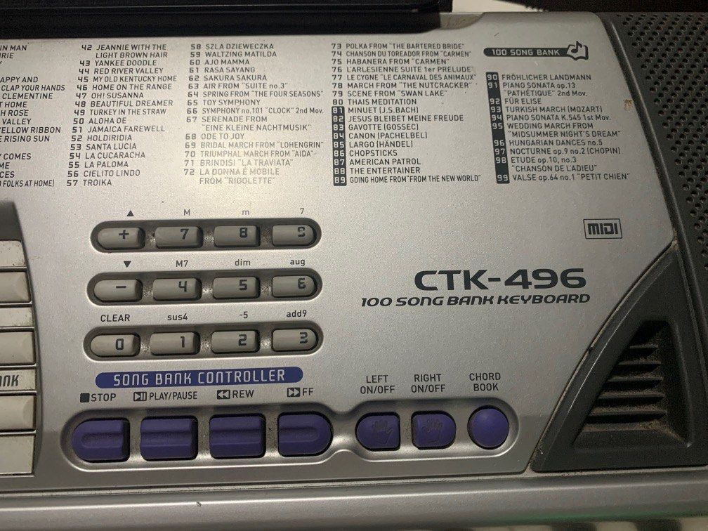 Casio CTK-496 Keyboard on Carousell Casio CTK-496 Keyboard on Carousell