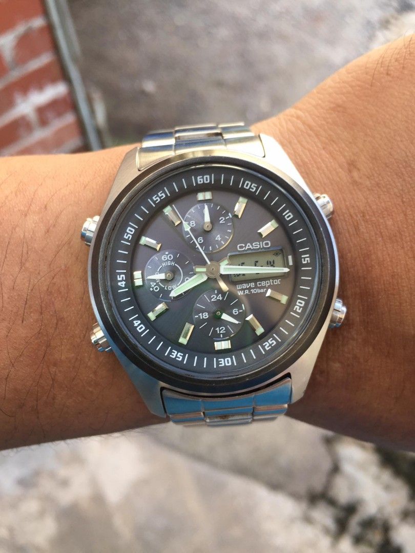 Casio WVQ-500 - Auto LED Lights / Tough solar / Chronograph -, Men's ...