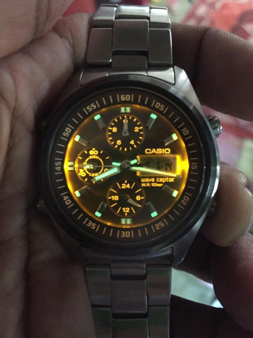 Casio WVQ-500 - Auto LED Lights / Tough solar / Chronograph -, Men's ...