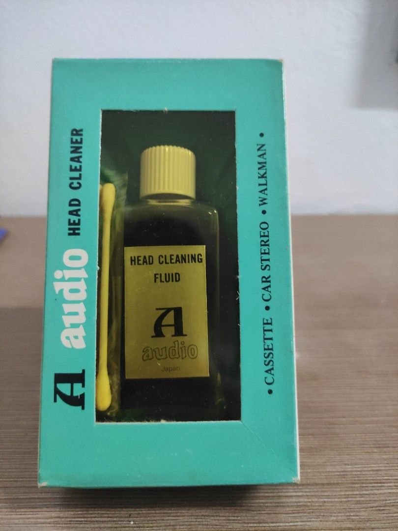 Cassette Keset A Audio Head Cleaner AH 101 Made in Japan, Hobbies ...