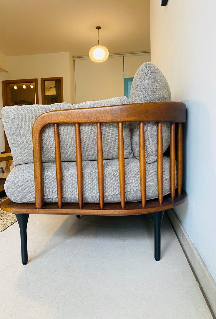 Castlery Wayne Sofa 3 seaters, Furniture & Home Living, Furniture ...