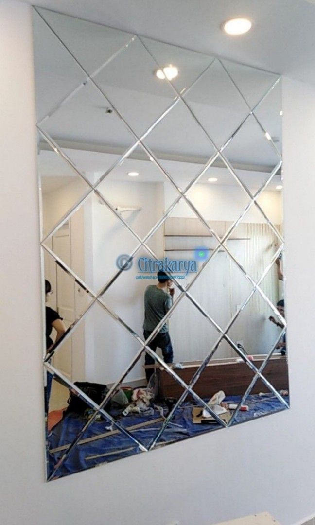 Cermin bevel moulding, Desain & Kerajinan Tangan, Barang & Aksesoris ...