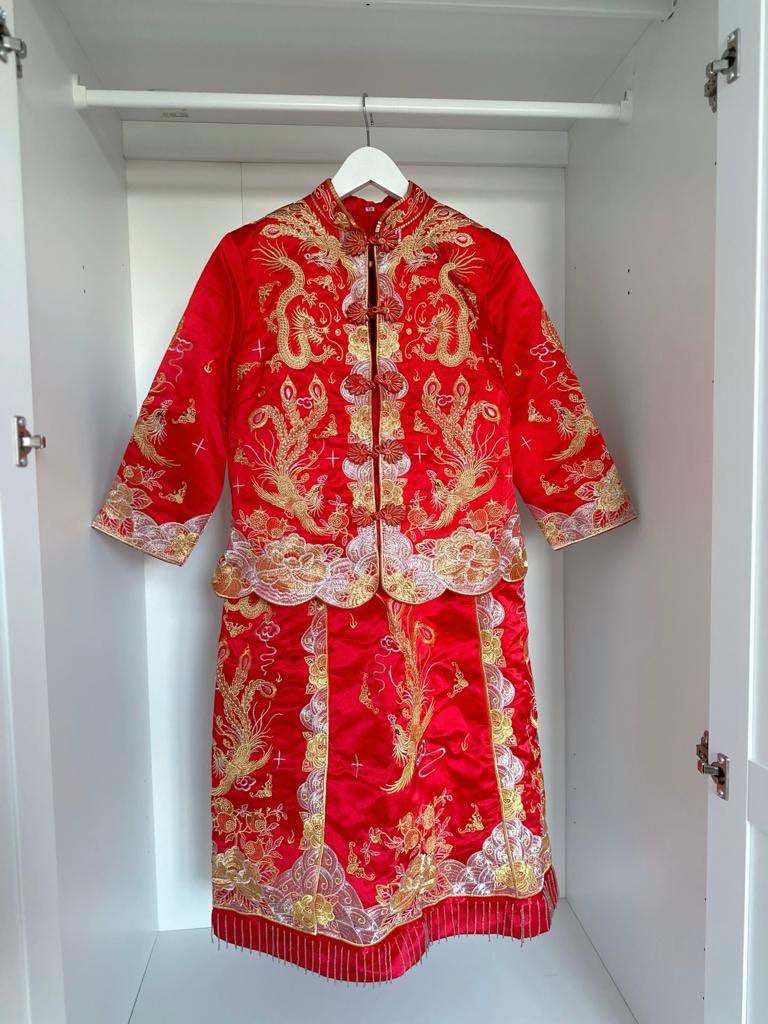Chinese Wedding Kua, Women's Fashion, Dresses & Sets, Traditional ...