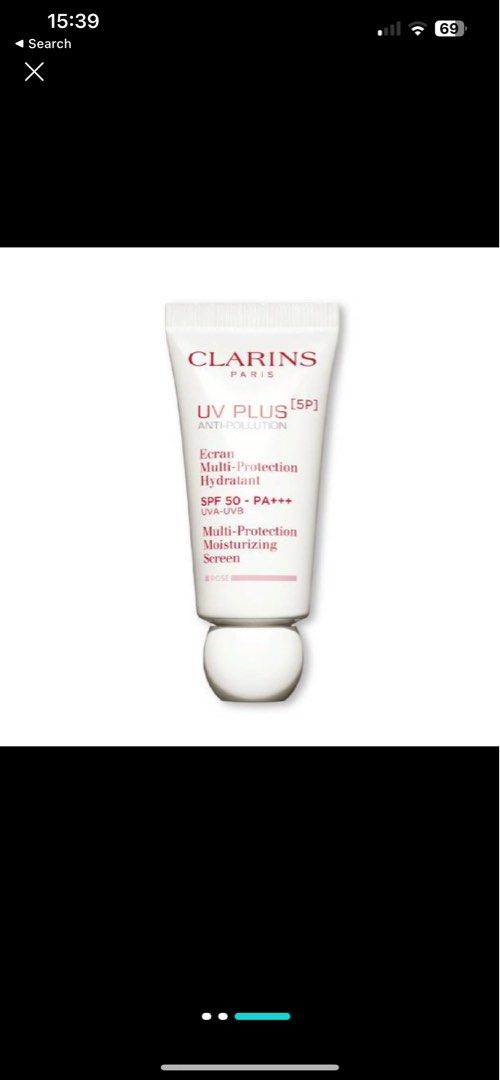 Clarins sunscreen spf50 uva uvb multi protection moisturizing screen ...