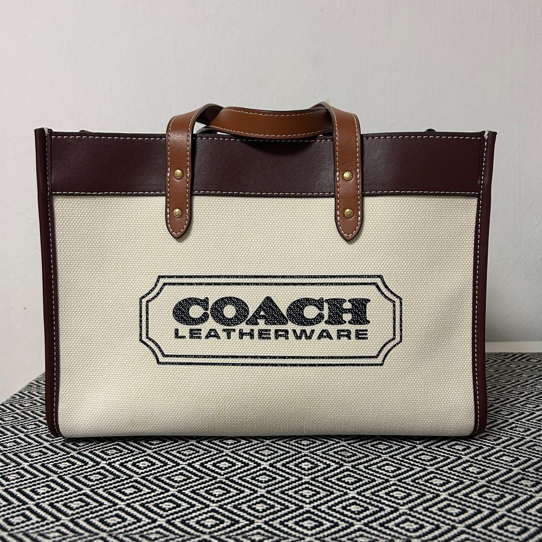 Coach Field Tote 30, Luxury, Bags & Wallets on Carousell
