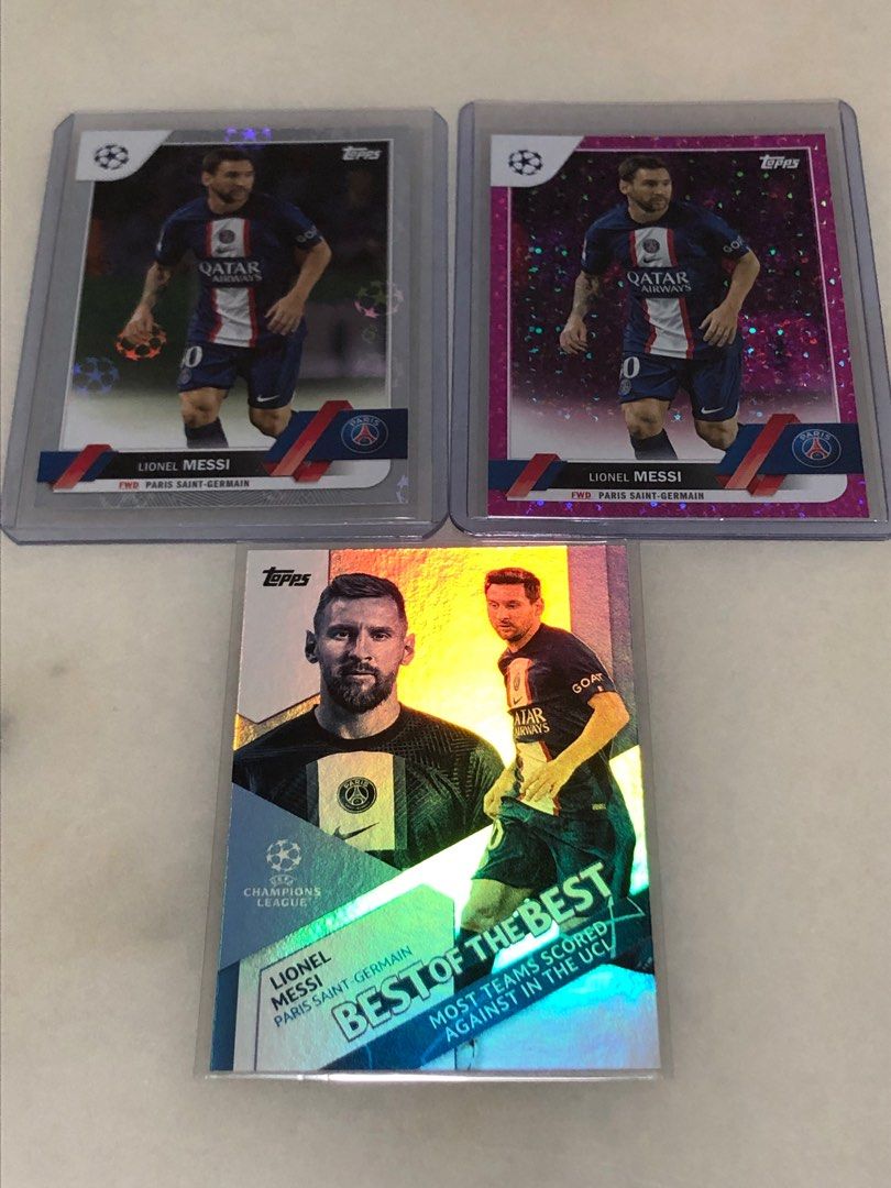 Collection of Messi Number 10 Soccer cards, Hobbies & Toys, Memorabilia ...
