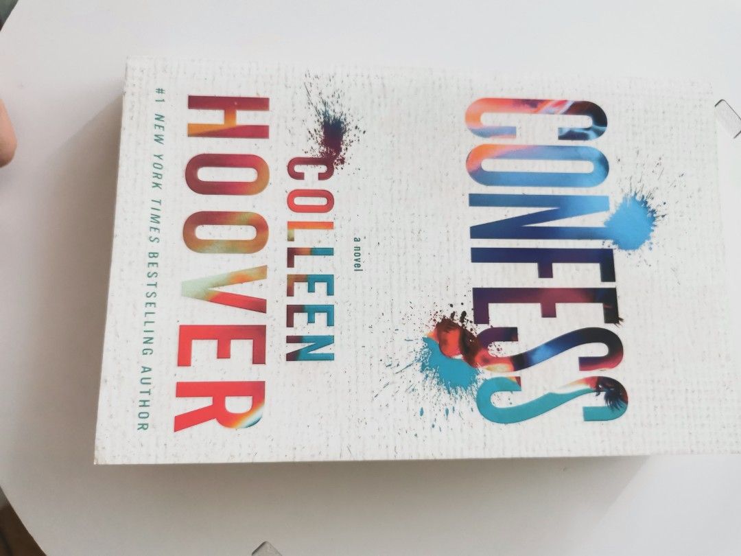 Confess by Colleen hoover book on Carousell