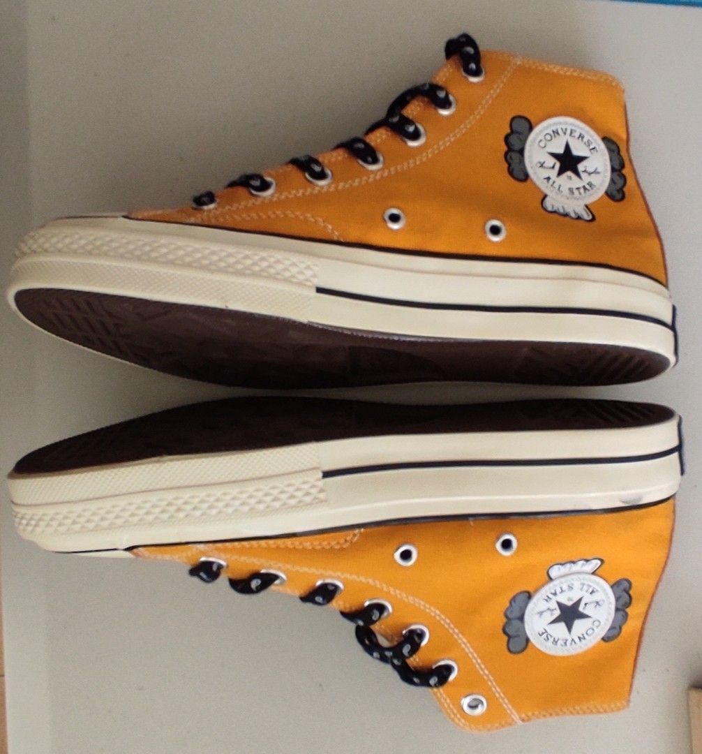 Converse x Kaws high cut on Carousell