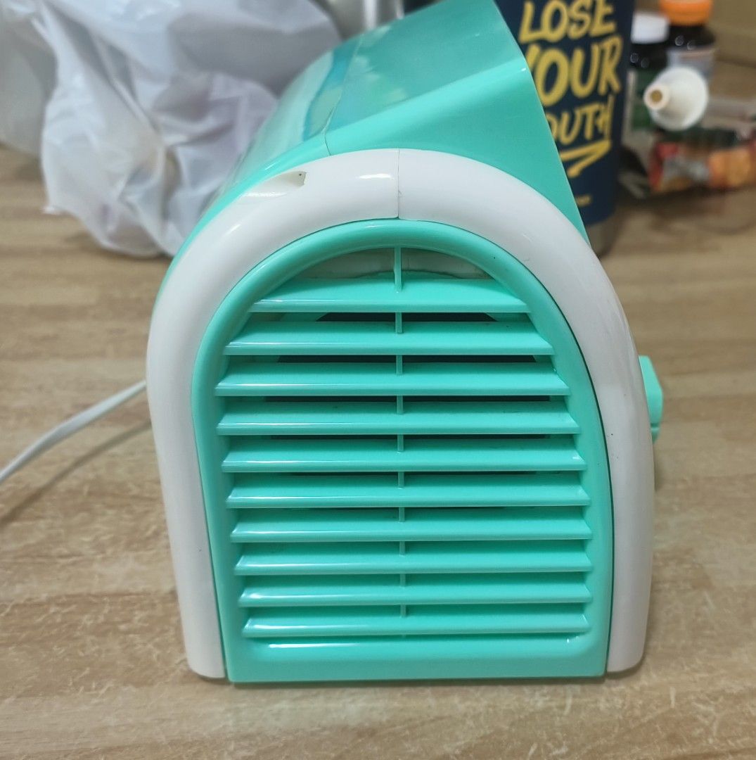 Cooller Mini Table Fan, Furniture & Home Living, Lighting & Fans, Fans ...