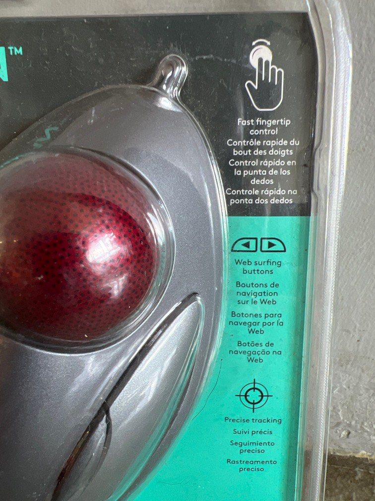 Corded trackball mouse (trackman from Logitech), Computers & Tech ...