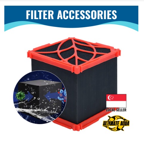 Cube Filter Media By Activated Carbon Bamboo, Fish Tank Filter, Water ...