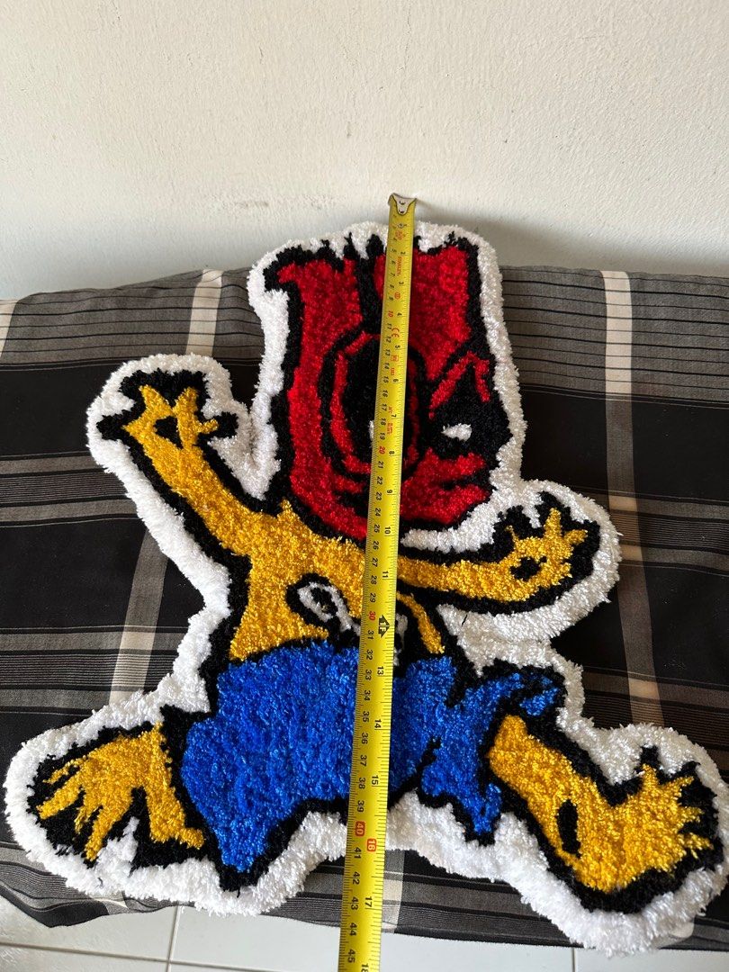Deadpool Bart The Simpson tufted rug, Hobbies & Toys, Stationery ...