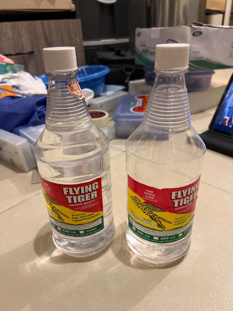 Denatured alcohol 1L + addtl on Carousell