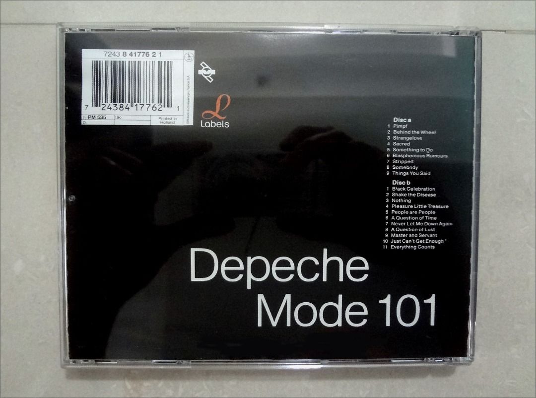 Depeche Mode 101 2 CD, Hobbies & Toys, Music & Media, CDs & DVDs on Carousell