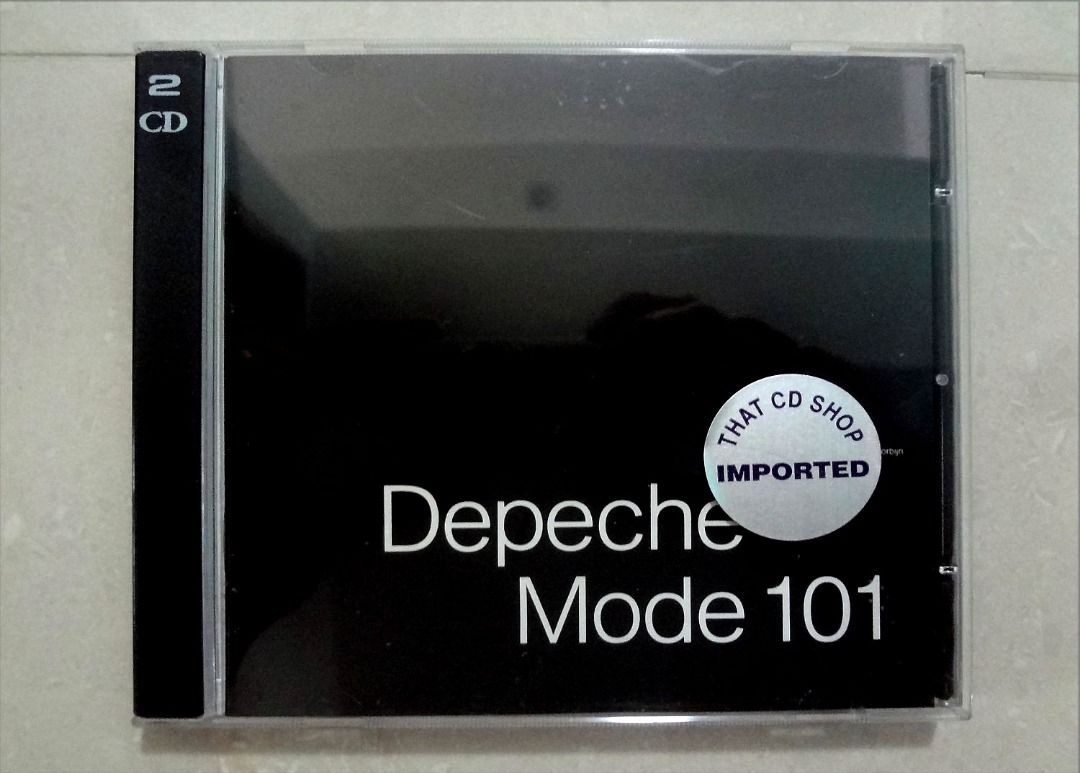 Depeche Mode 101 2 CD, Hobbies & Toys, Music & Media, CDs & DVDs on Carousell