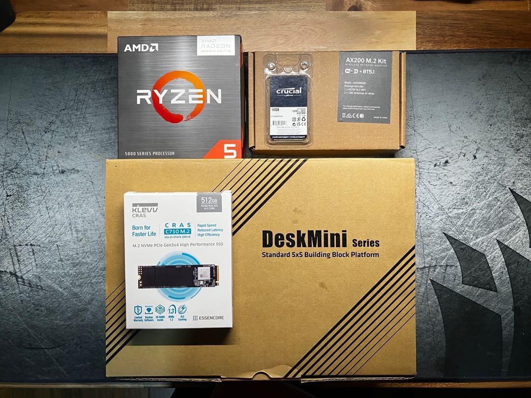 Asus Deskmini x300 5600g 32g RAM 512gb nvme SSD, Computers & Tech ...