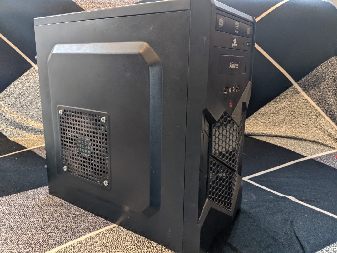 Desktop PC AMD A8-7600 8GB RAM 120G SSD/1TB HDD Windows 10 Pro MS ...