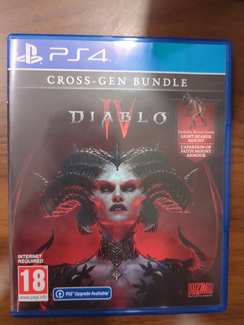 Diablo 4 PS4, Video Gaming, Video Games, PlayStation on Carousell