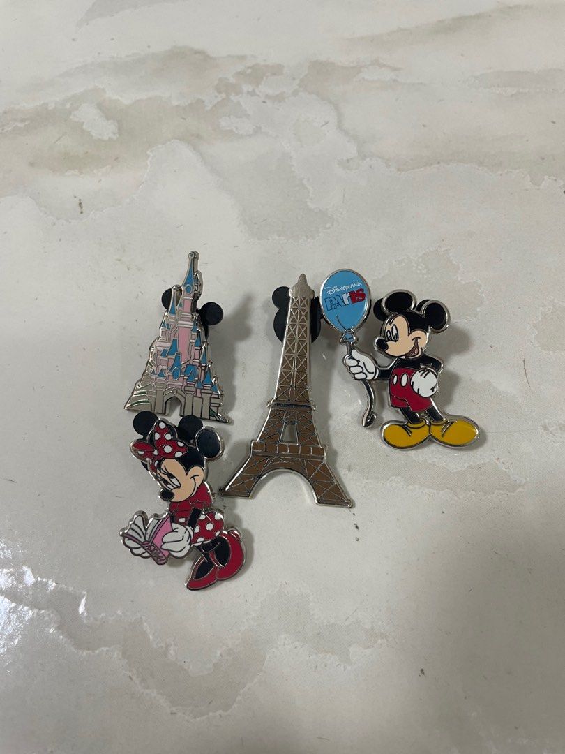 Disney paris pins, Hobbies & Toys, Toys & Games on Carousell