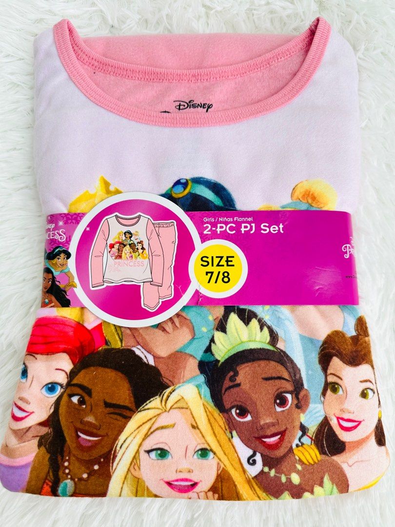 Disney Princess Pajama Set, Babies & Kids, Babies & Kids Fashion on ...