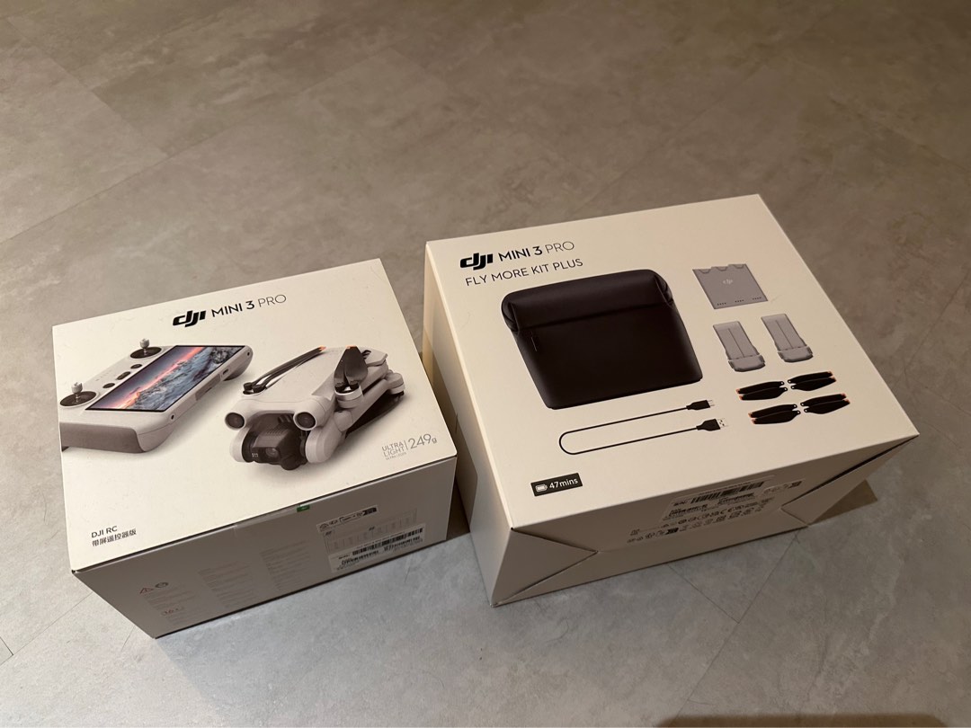 DJI Mini 3 Pro + RC + FMK Plus, Photography, Drones on Carousell
