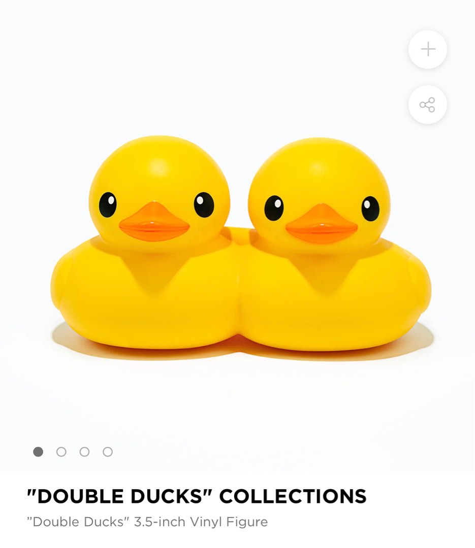”Double Ducks" 3.5-inch Vinyl Figure, Hobbies & Toys, Memorabilia ...