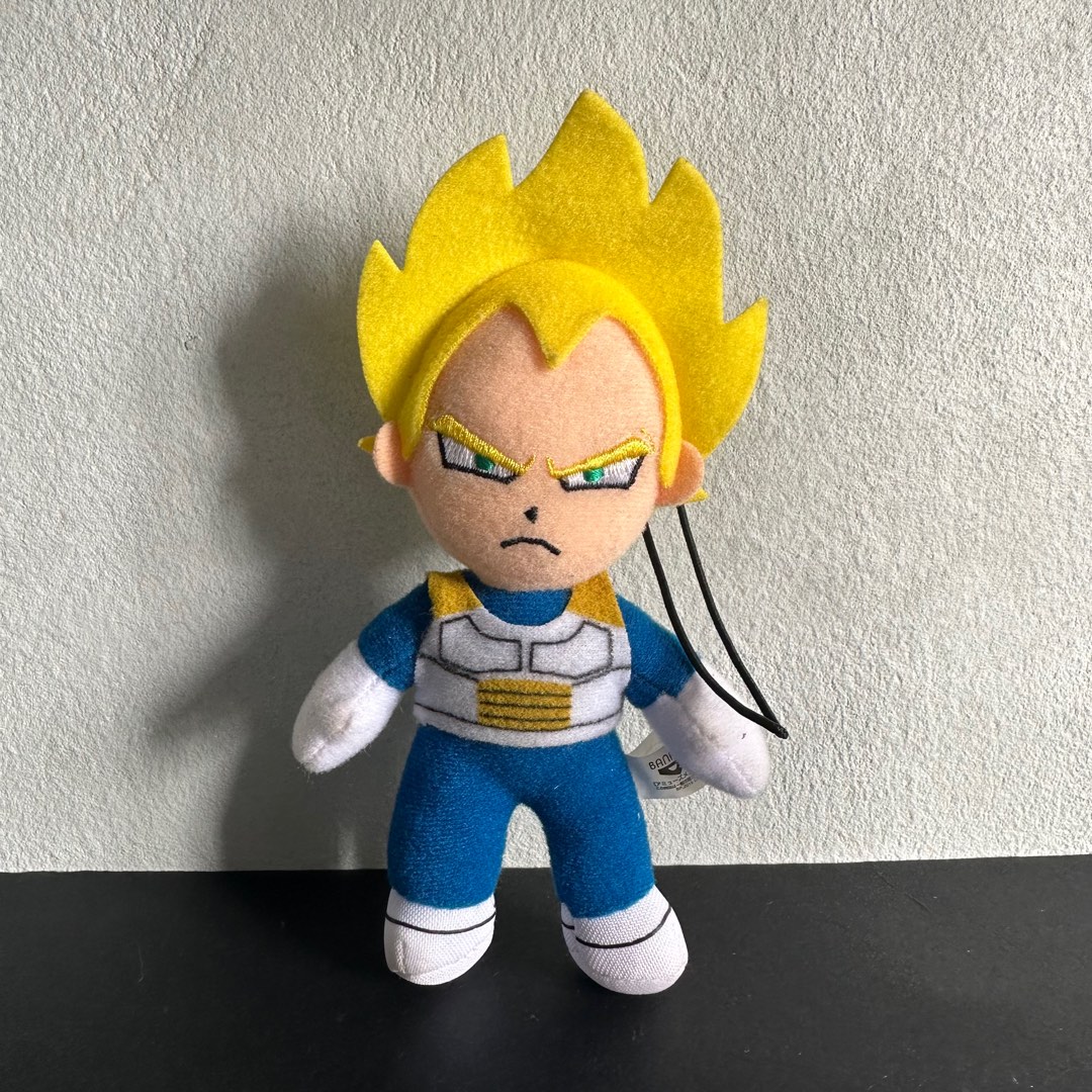 Dragon Ball Z Vegeta Plush Keychain Soft toy, Hobbies & Toys, Toys ...