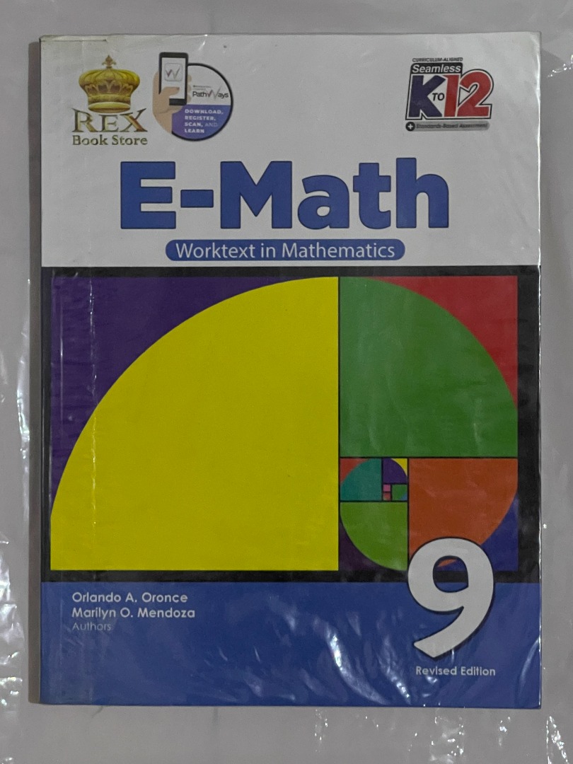 E-Math 9 | OBMC Gr9 Textbook, Hobbies & Toys, Books & Magazines ...