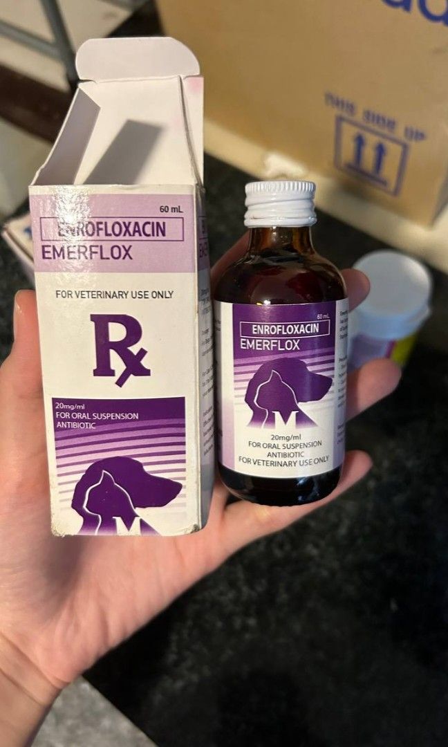 Emerflox - 300, neurovet - 250 each, emerflex - 200 and royal canin ...