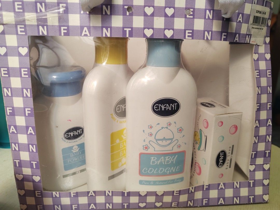 Enfant Toiletries Gift Set, Babies & Kids, Bathing & Changing, Baby ...