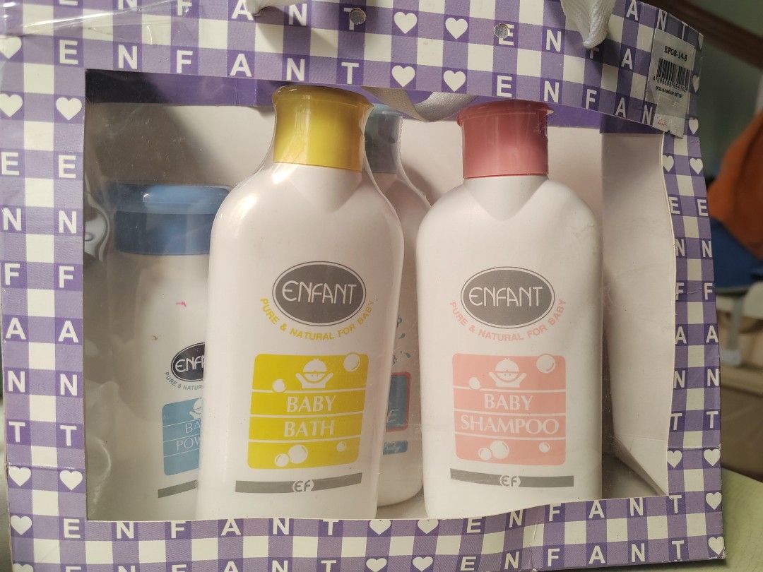 Enfant Toiletries Gift Set, Babies & Kids, Bathing & Changing, Baby ...