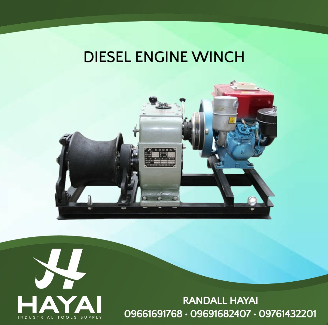 Engine Winch (Diesel) on Carousell