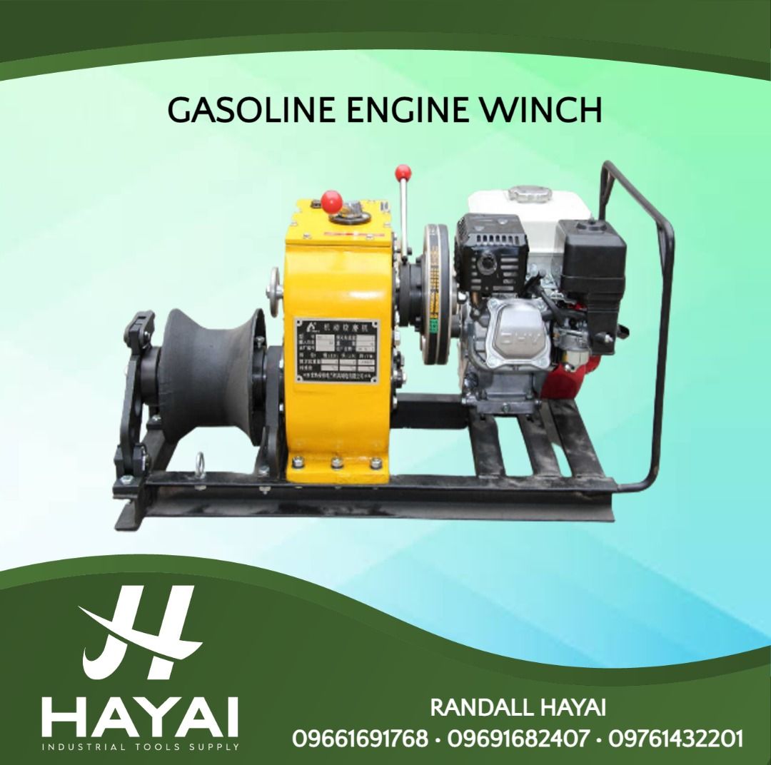 Engine Winch (Gasoline) on Carousell