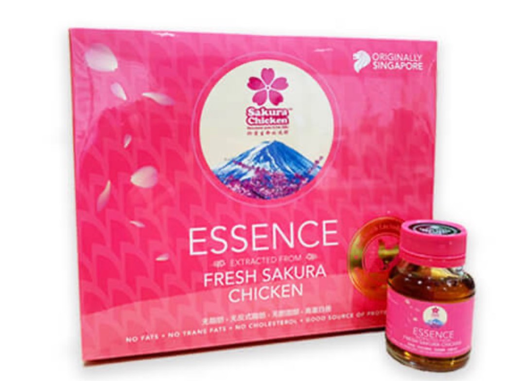 Essence Extracted from Sakura Chicken- Box (6 bottle, Health ...