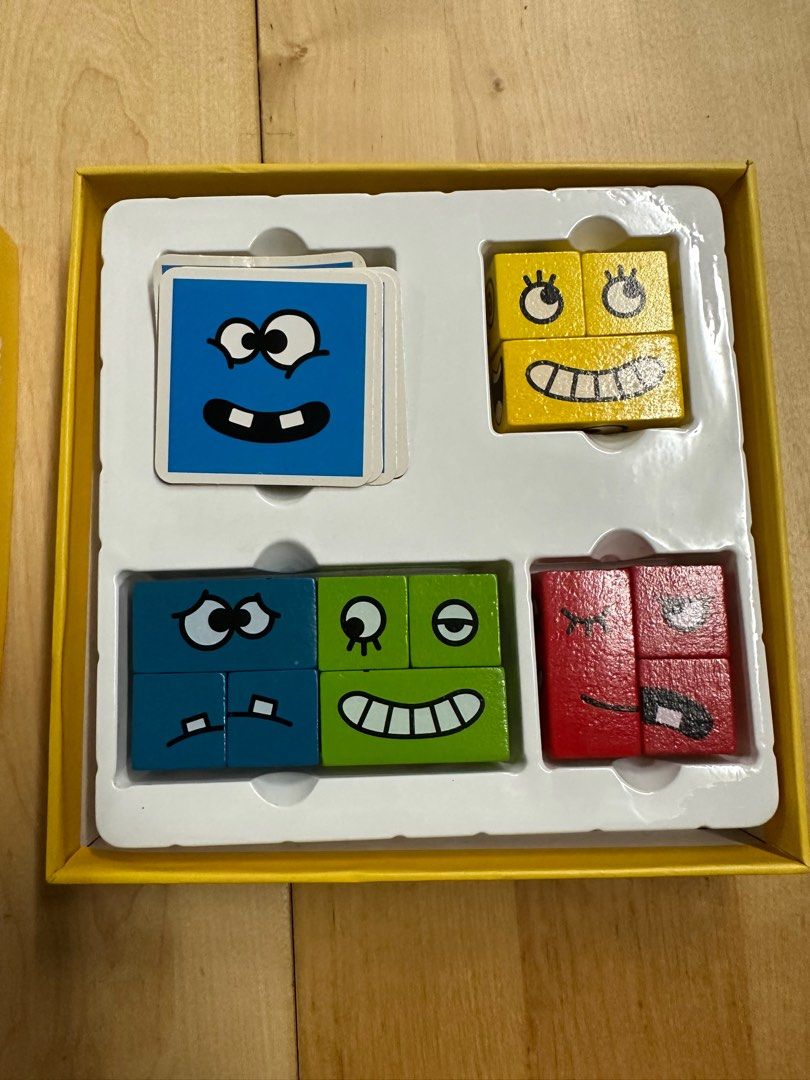 Expressions Puzzle Building Blocks, Hobbies & Toys, Toys & Games on ...