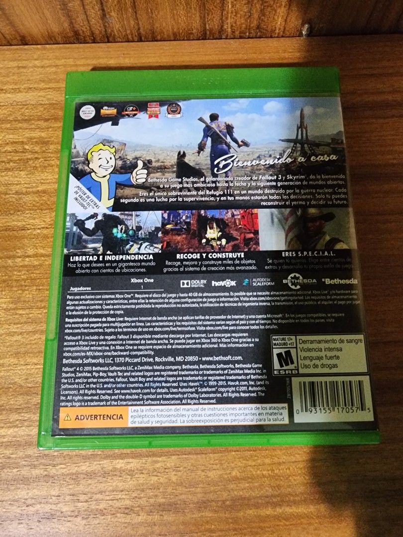 Fallout 4-Xbox one, Video Gaming, Video Games, Xbox on Carousell
