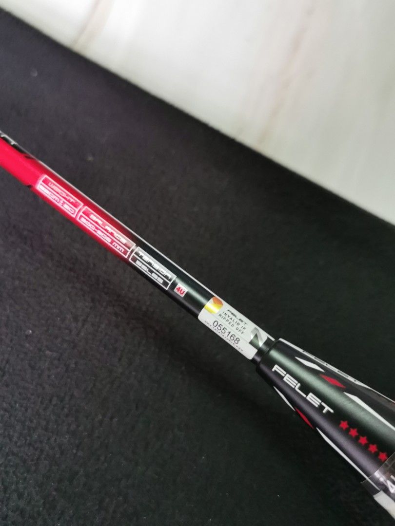 Felet TJ Power 1000 Badminton Racket with Felet Ultrasonic 63 Badminton ...