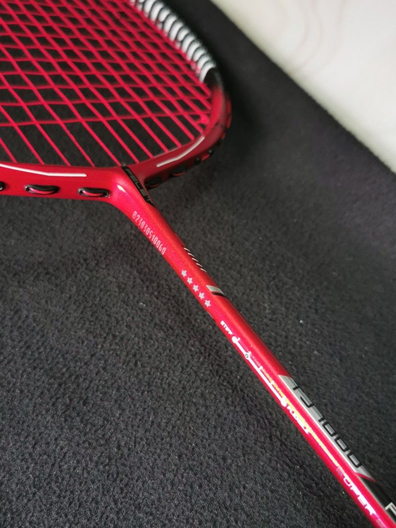 Felet TJ Power 1000 Badminton Racket with Felet Ultrasonic 63 Badminton ...