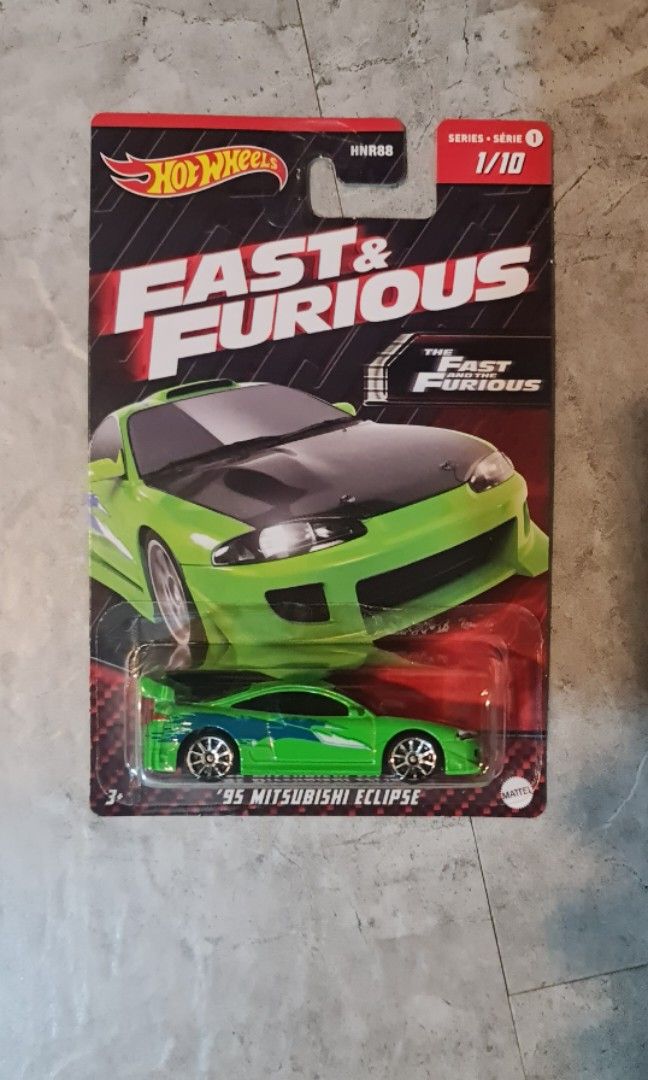 F&F Hotwheels Brian Eclipse, Hobbies & Toys, Toys & Games on Carousell