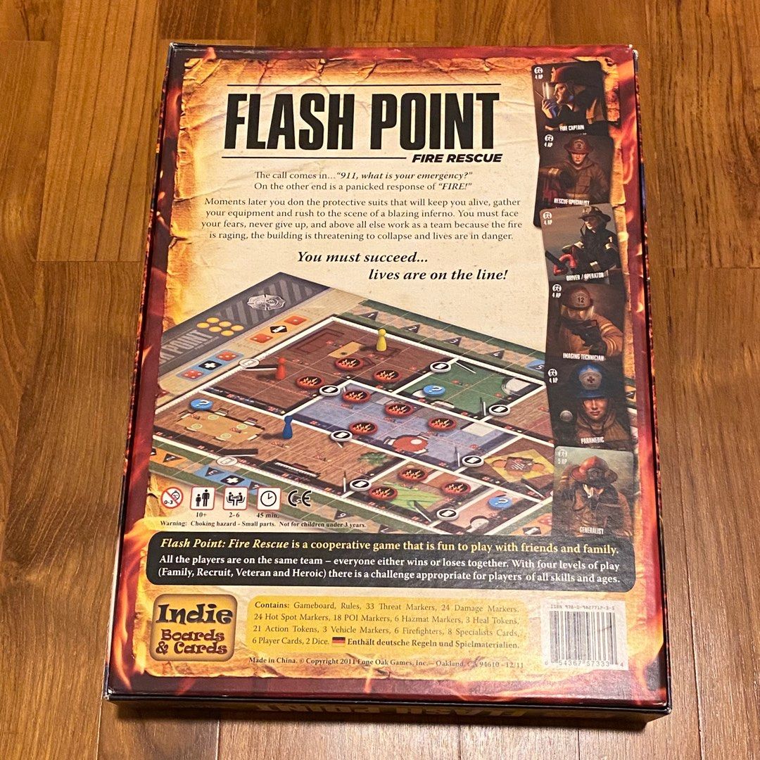 Flash Point + Expansion Board Game, Hobbies & Toys, Toys & Games on ...